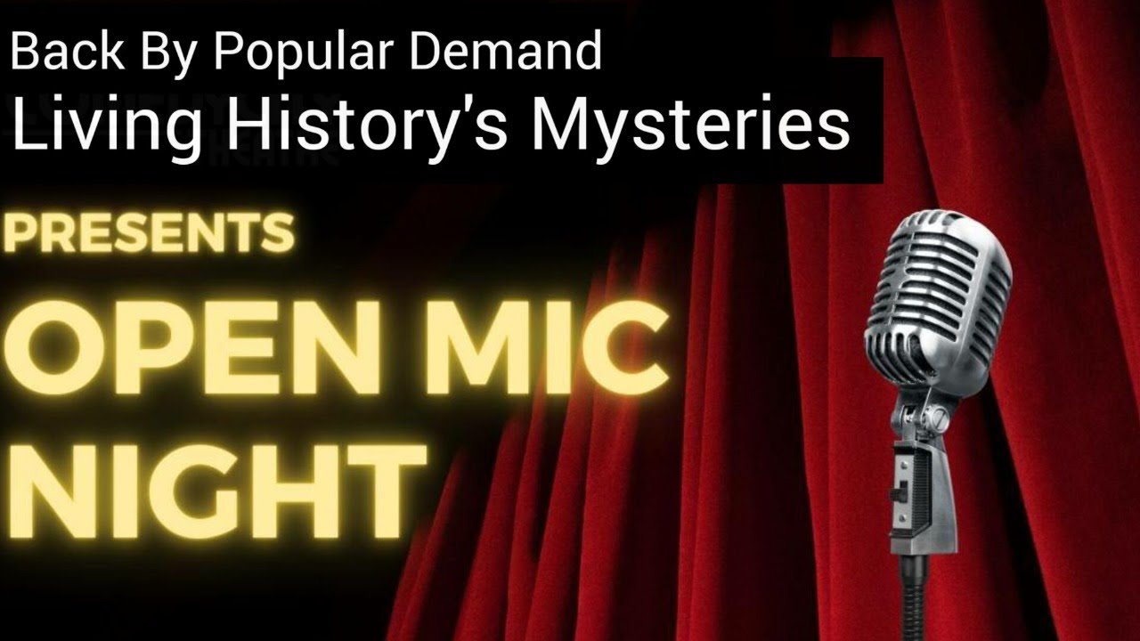Wed. March 22..."OPEN MIC NIGHT: Bring Your Stories, Your Stand-Up ...