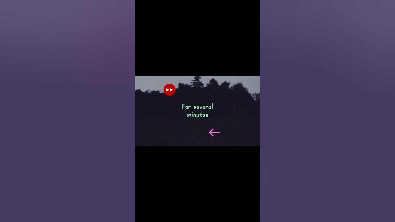 Part II: Looked like a UFO hidden in the clouds. Then, I noticed three ...