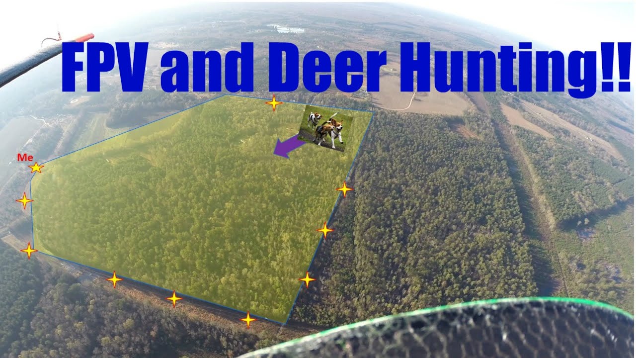 Dog driving with FPV!! Deer Hunting - YouTube
