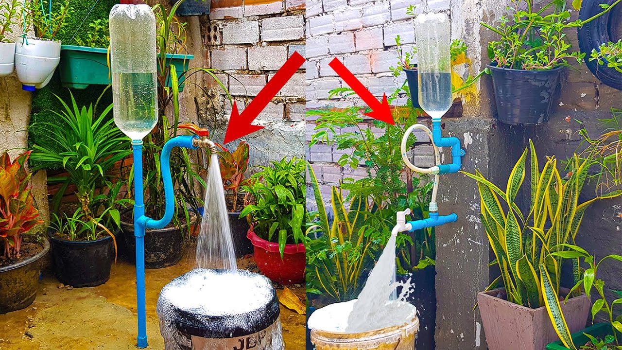 How to fix PVC pipe low water pressure #shorts - YouTube