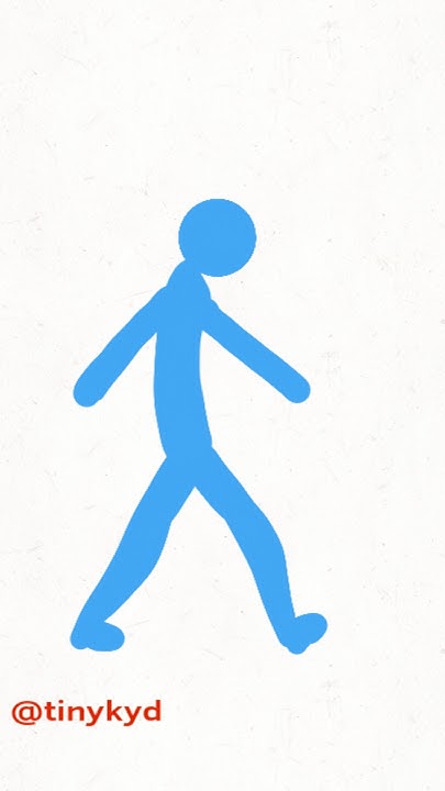 Walking Man Animation video #animation #video #trending #trendingshorts #ahorts #youtubeshorts # ...