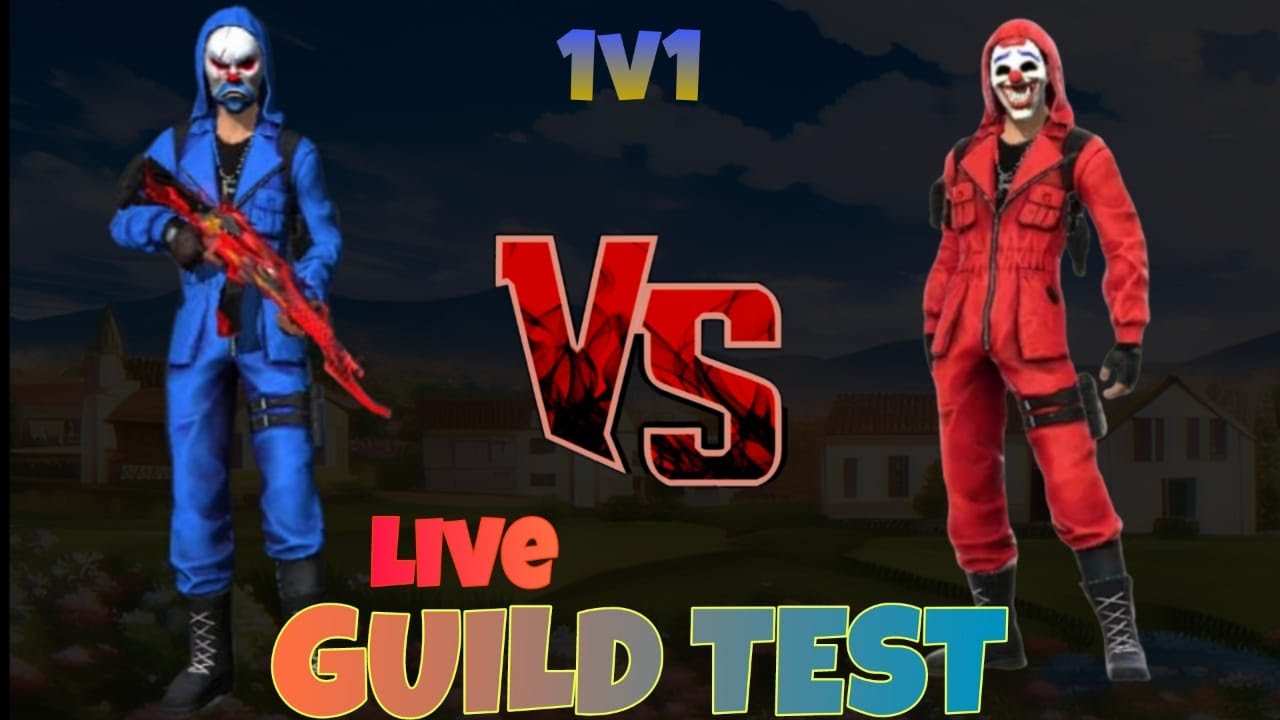 LIVE GUILD TEST 1V1 #fflive - YouTube