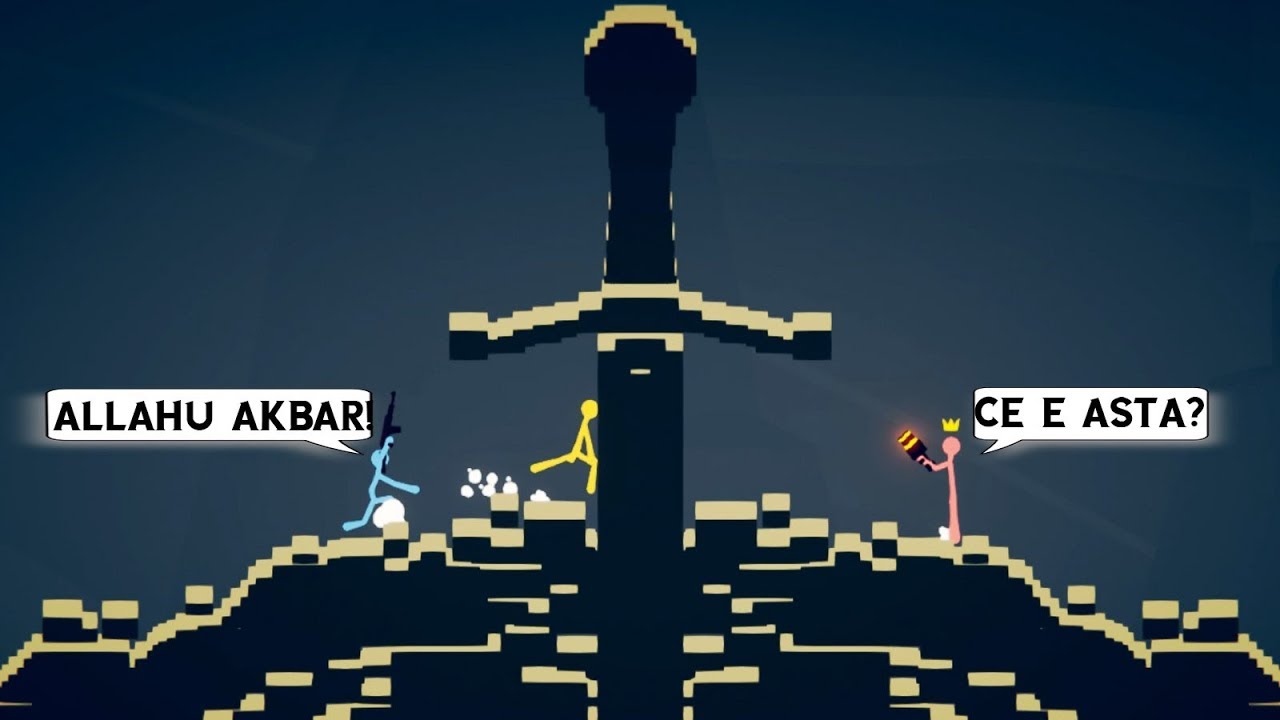 Am gasit EXCALIBUR! | Stick Fight: The Game - YouTube