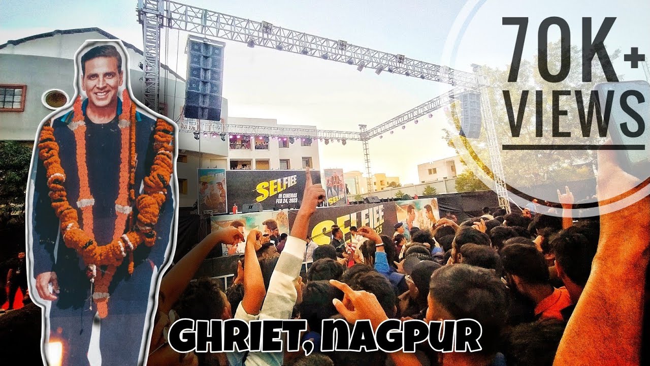 Akshay Kumar & Emraan Hashmi @GHRIET Nagpur, Full Video | VLOG 32 ...