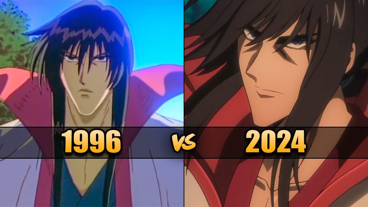 Old Vs. New (Kenshin's Master) | Rurouni Kenshin Comparison - YouTube