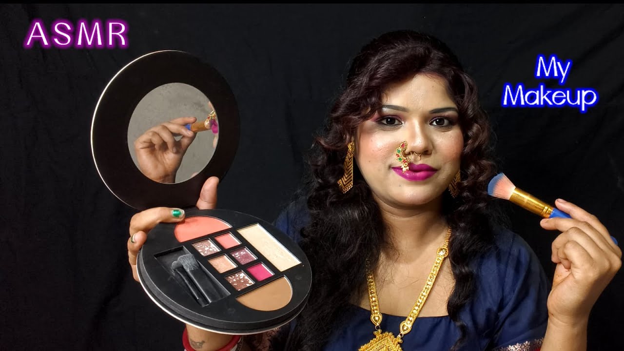 ASMR~ Doing HD Bridal Makeup Doing My Face (Personal Attention) @asmrsangi7044 💅💄 - YouTube