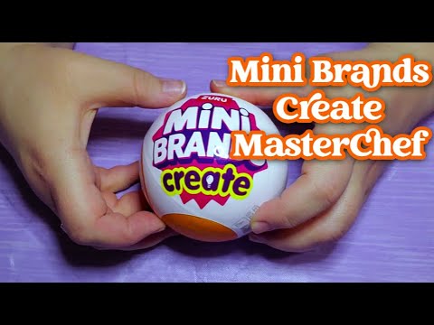 Mini Brands Create MasterChef Compilation I No Talking I For Sleep ...