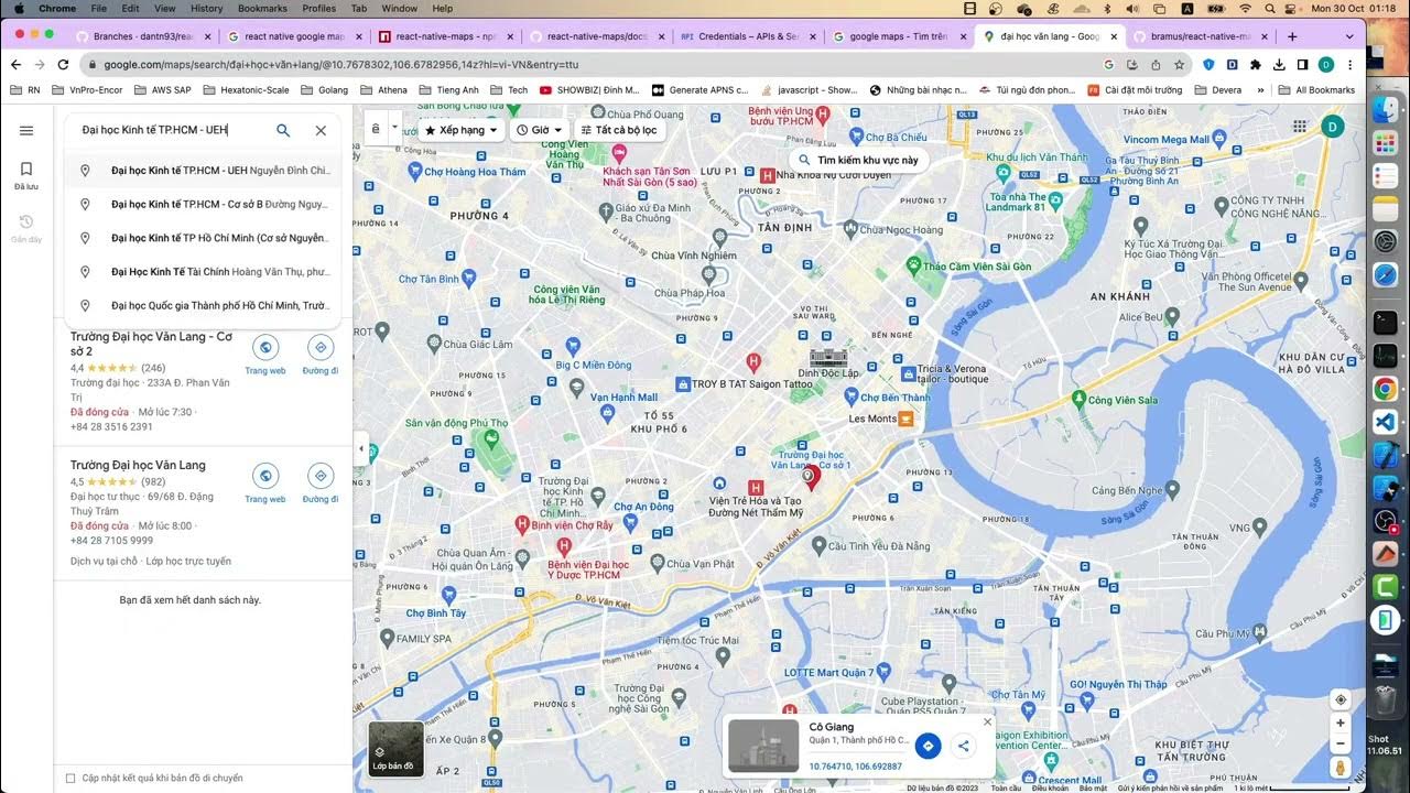 30 - Google Maps: How to Configure Directions in React Native (Part 3 ...