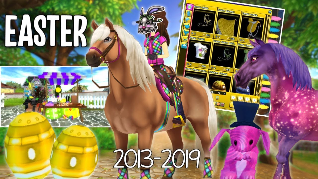 STAR STABLE NOSTALGIA: EASTER THROUGH THE YEARS (2013-2019) - YouTube