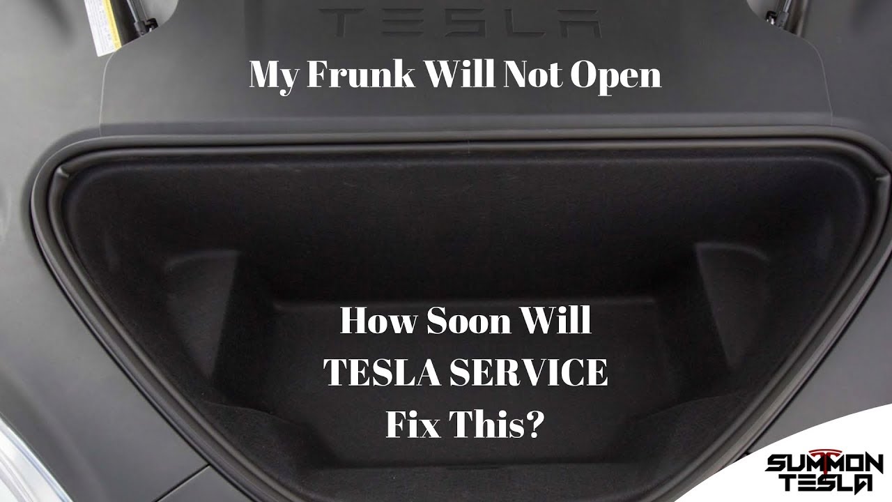 My Frunk Won't Open, Let's Test Tesla Service | Ep 46 - YouTube