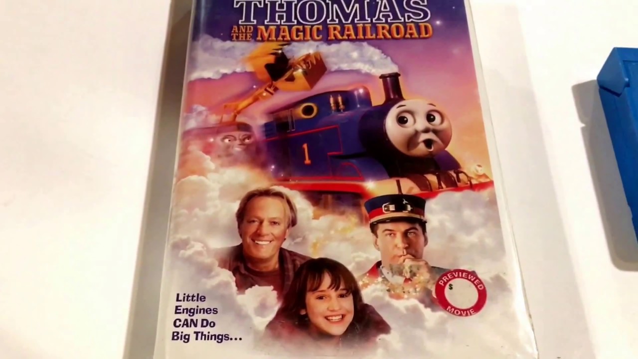 Thomas * Thomas and the Magic Railroad * Animated Cartoon * VHS Movie ...
