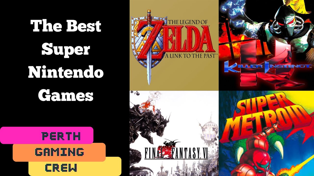 The Best Super Nintendo Games - YouTube