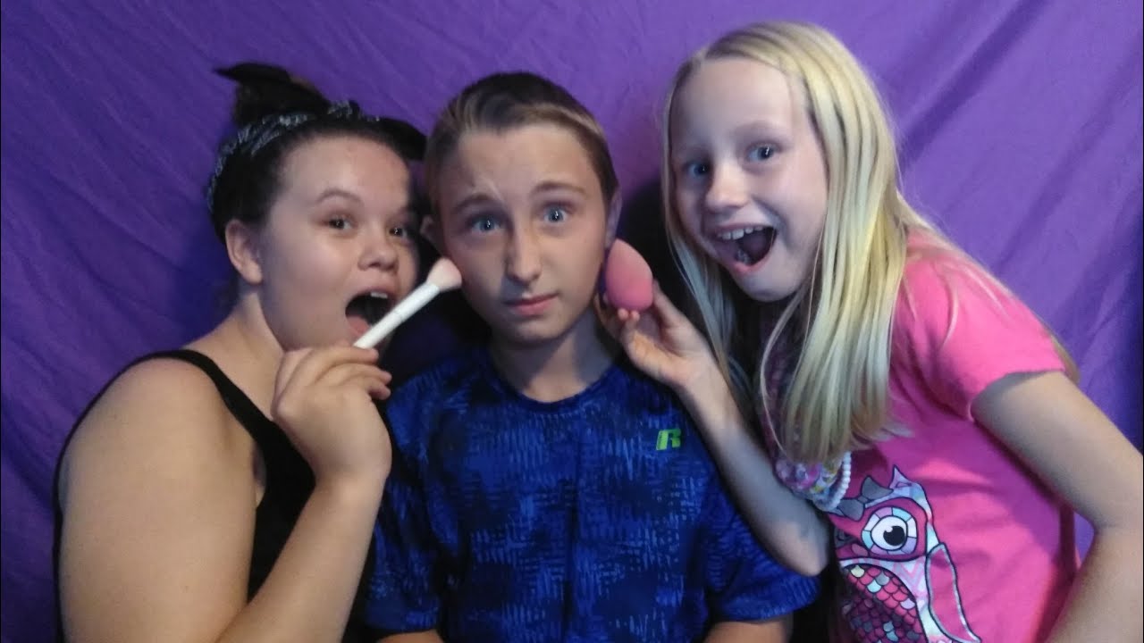 He Did It/Doing My Brothers Full Makeover Challenge! #brother #makeover ...