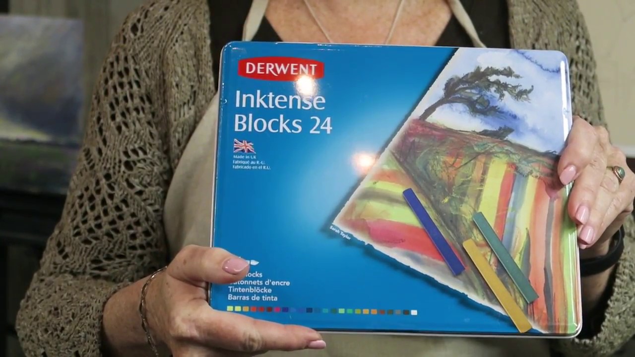 Pastel Painting Underpainting Demo with Inktense Sticks - YouTube