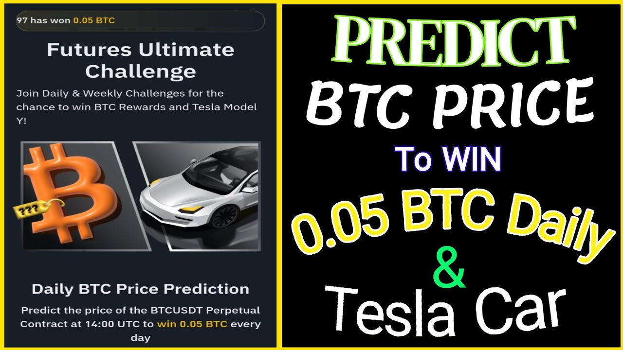 Win $BTC with Binance: Predict BTC Prices and Unlock Exciting Rewards ...