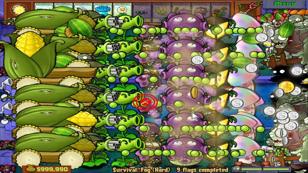 Plants Vs Zombies Mod Menu - All Plants Vs All Zombie #24 - YouTube