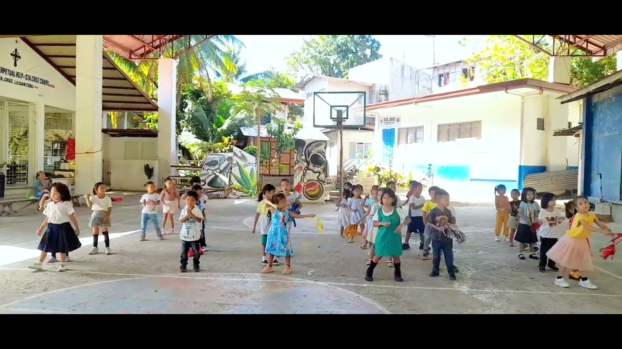 Kindergarten Yell and Dance Practice - YouTube