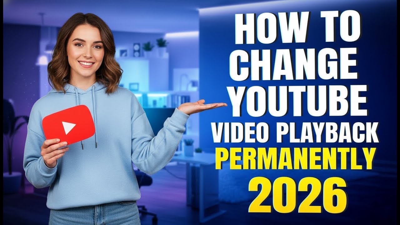 How to Change Youtube Video Playback Permanently 2026 - YouTube
