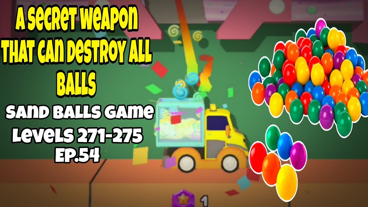 A Secret Weapon That Can Destroy All Balls || Sand Balls Gaming ...