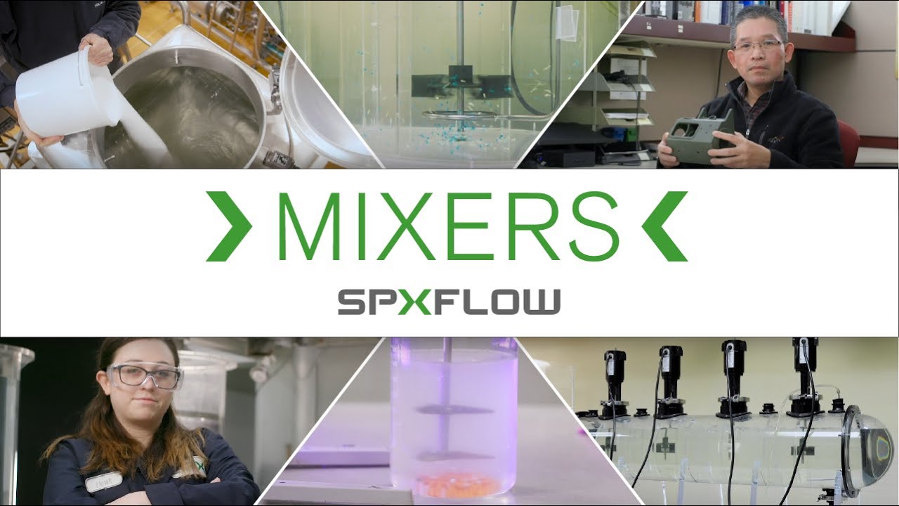 SPX FLOW - Mixer Product Video - YouTube