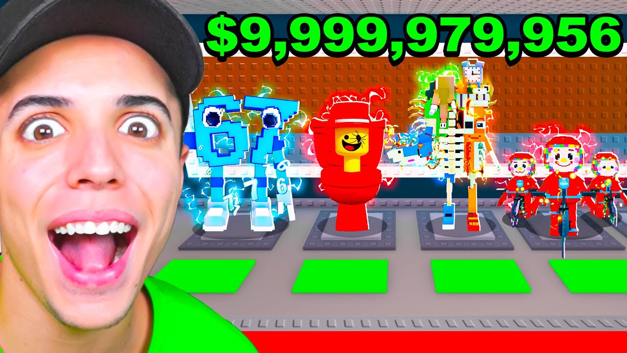 Robé los 10 BRAINROTS NUEVOS de SAMMY en Steal a Brainrot... 🤑 - YouTube