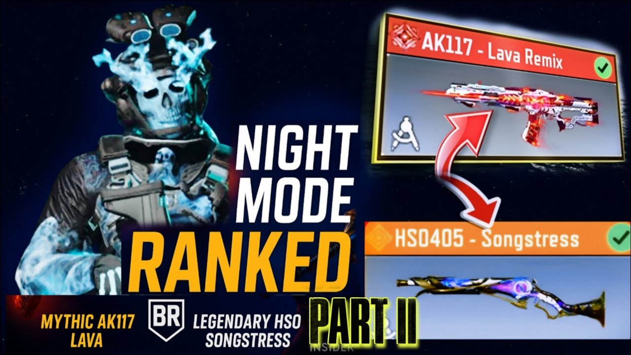 CODM Ranked Night Mode 🔥 Using Mythic AK117 & BP50 + Legendary HSO ...
