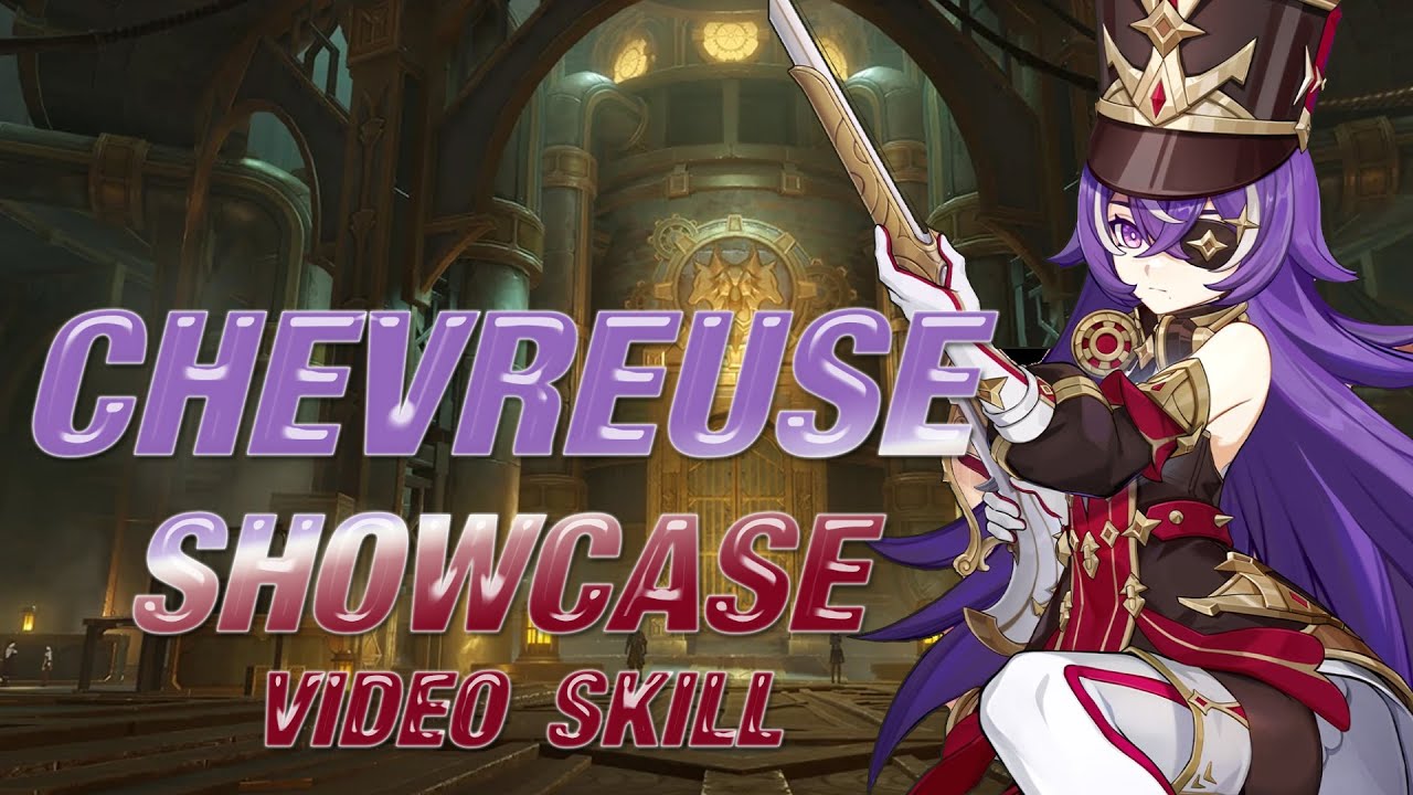 ️ SHOWCASE DE CHEVREUSE👍| 🐳 Genshin Impact🐳 | Habilidades de CHEVREUSE ...