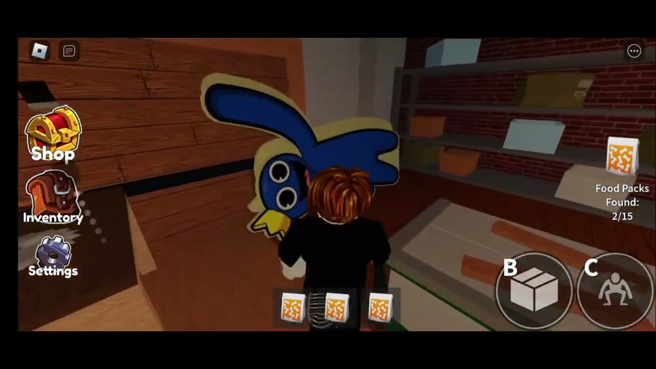rainbow friends night 1 Blue vs night 2 green gameplay walkthrough ...