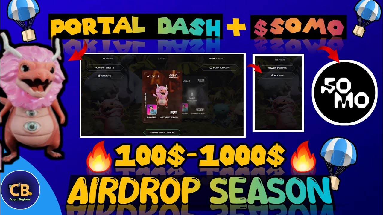 Somo Airdrop Live | Earn Point in Somo Airdrop | Portal Airdrop ...