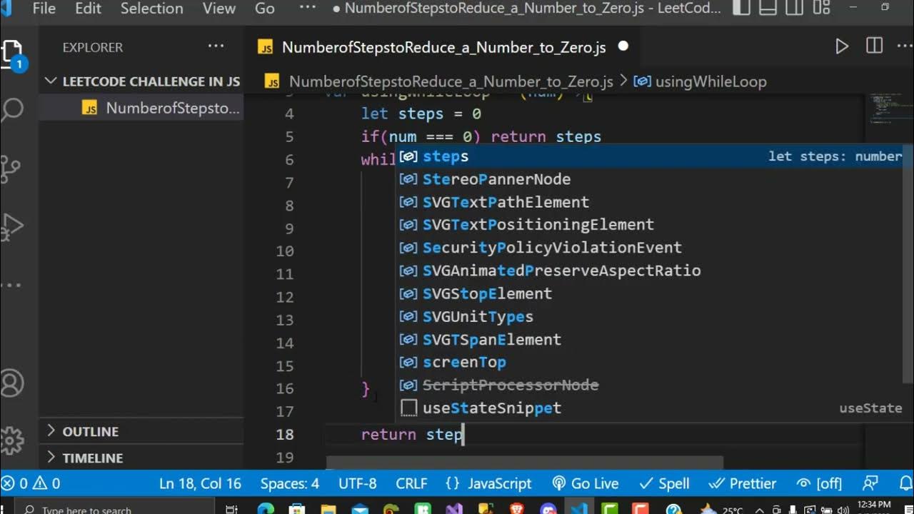 Solving the LeetCode Challenge: Reduce a Number to Zero - YouTube