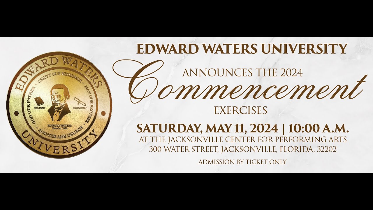 Edward Waters University 2024 Commencement - YouTube