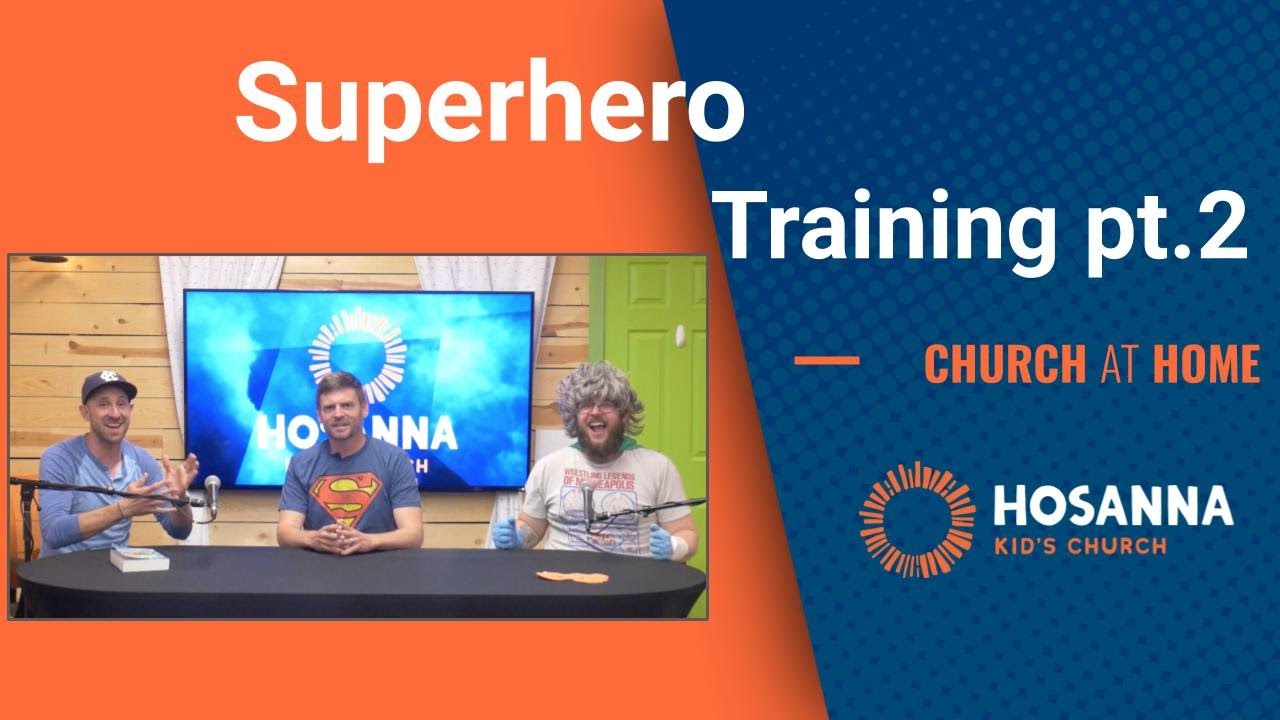 Church at Home - Superhero starter kit-pt.2 - YouTube