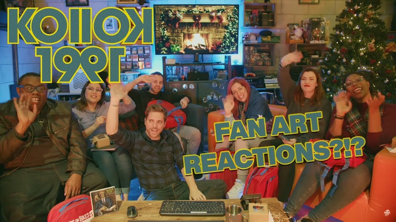 Fan Art Reactions Special!!! | KOllOK 1991 - YouTube