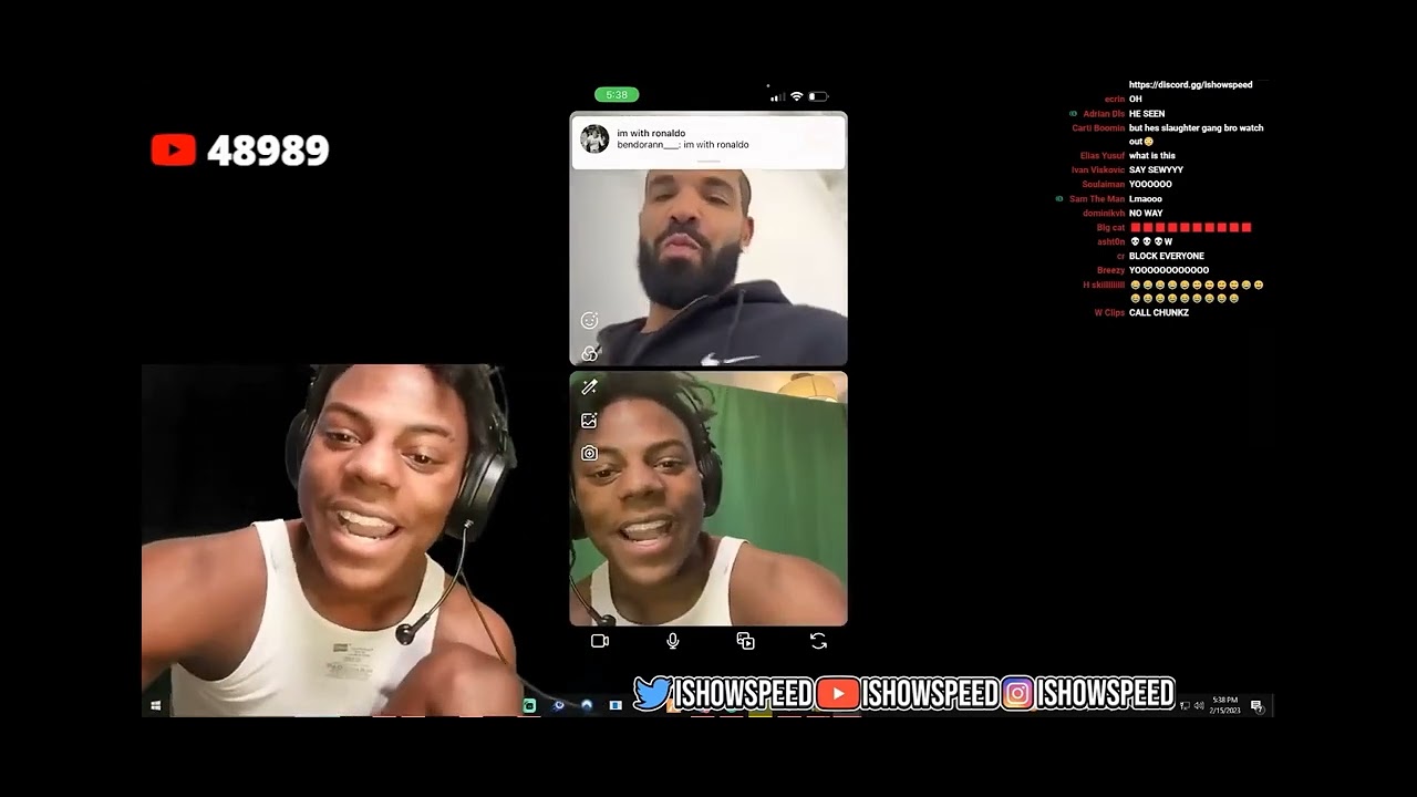 I show speed facetime Drake - YouTube