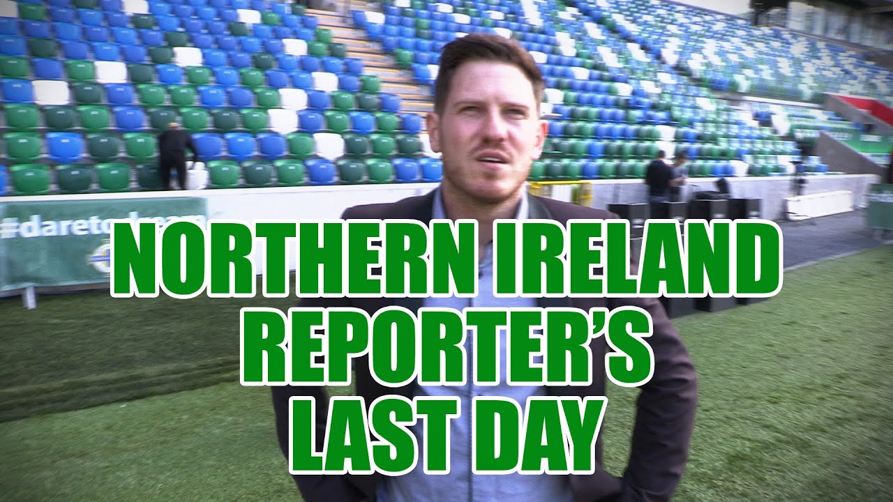 TIGHT SHORTS: Northern Ireland reporter's last day - YouTube