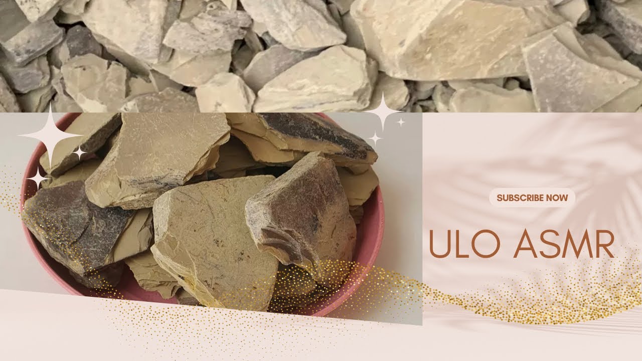 Crunchy ULO ASMR|| Clay Crunch || #clay #clayvideos #clayeating # ...
