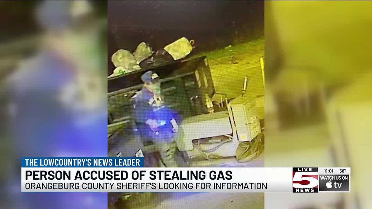 VIDEO: Deputies search for suspect wanted for stealing gas from county ...