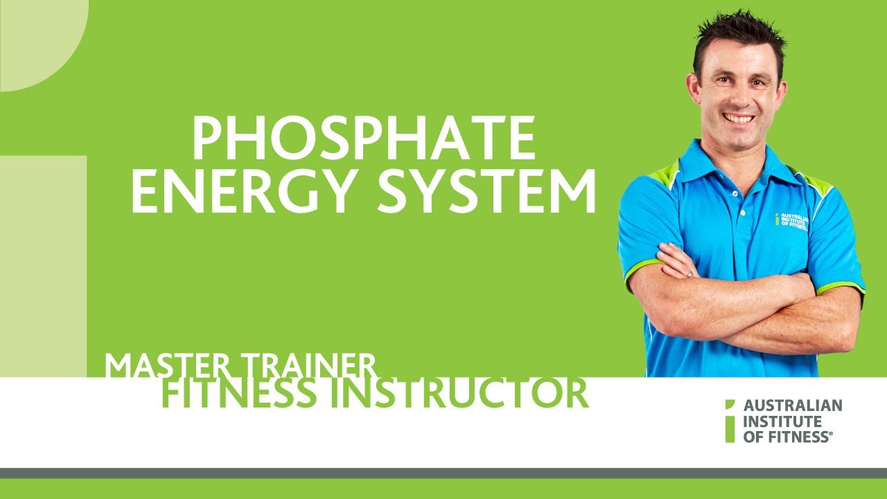 Phosphate Energy System - YouTube