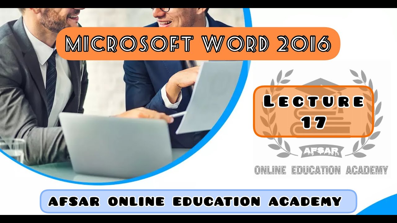 Microsoft Word 2016 File+Home+Insert TABS Skip Video - YouTube