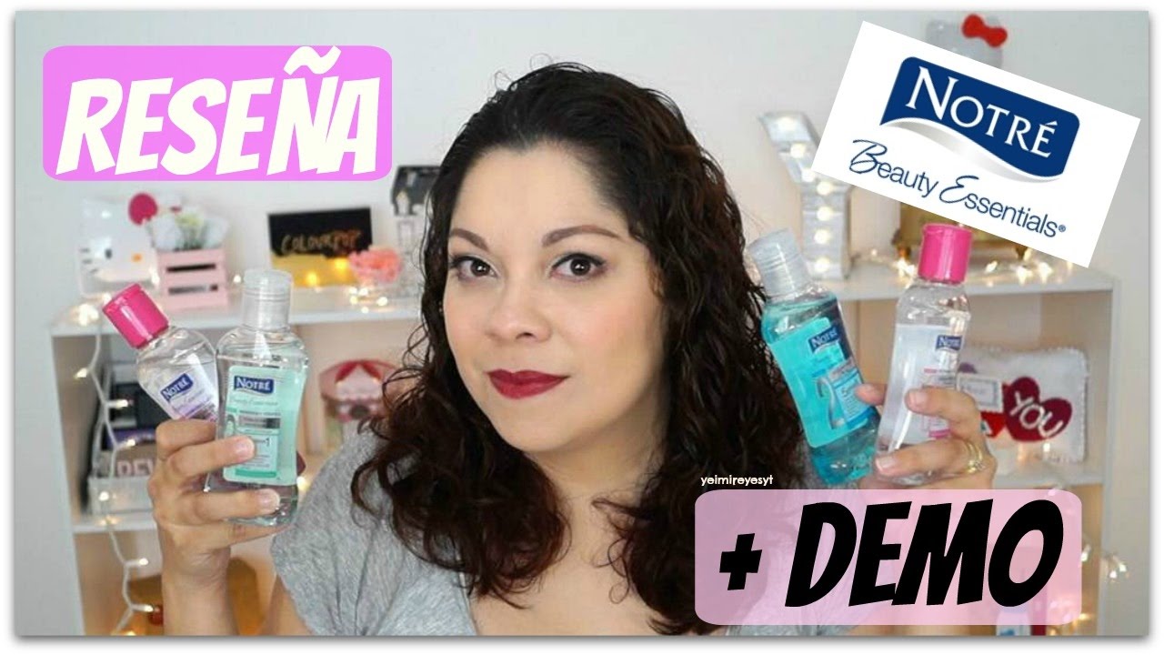 Reseña+Demo Notré Beauty Essentials💗i´Yeimi!💗 - YouTube