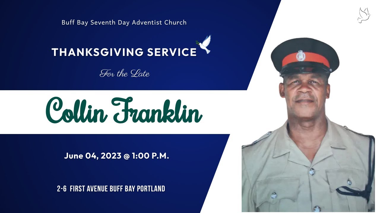 Thanksgiving Service For The Late Collin Franklin || June 04, 2023 ...