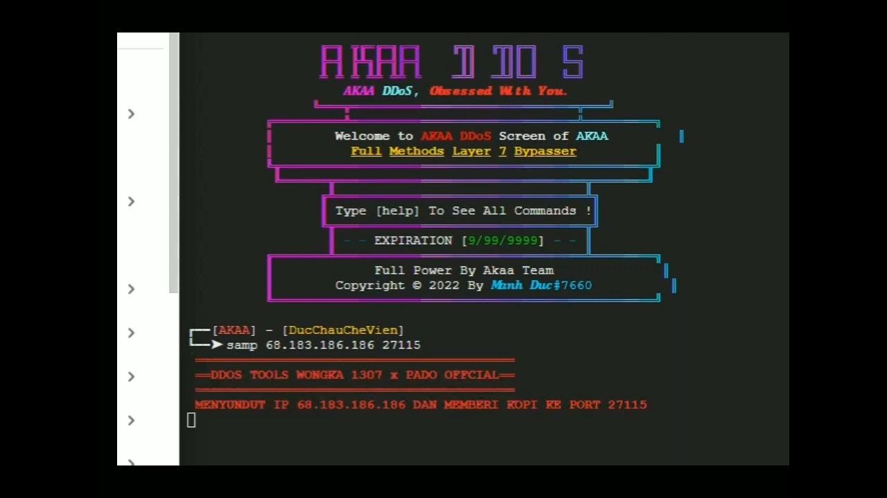 [SAMP] Patrick.py Ddos - YouTube