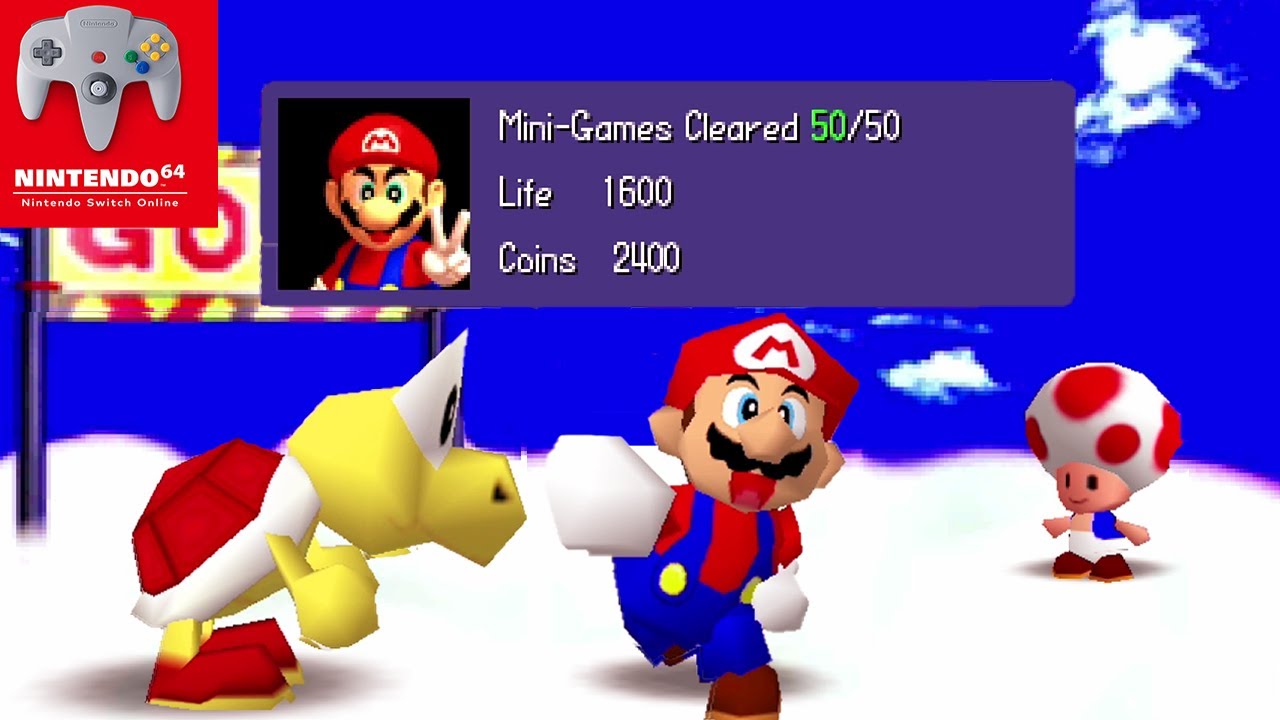 Mario Party 100% Walkthrough Mini-Game Island Full Game Longplay ...