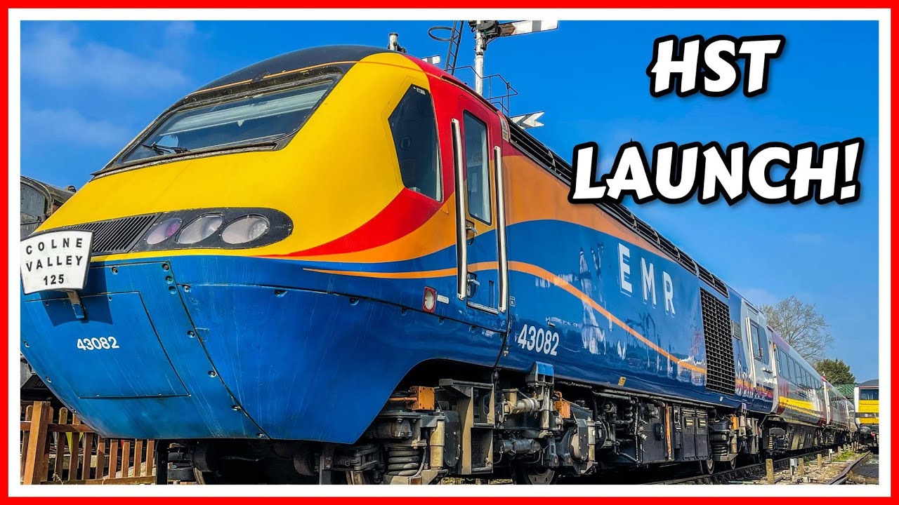HST Launch Day! - Colne Valley Railway - YouTube