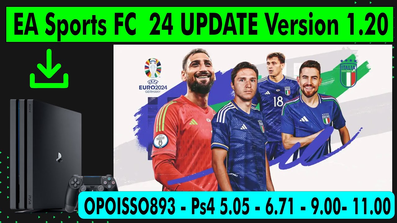PS4 EA Sports FC 24 Update Version 1.20 - YouTube