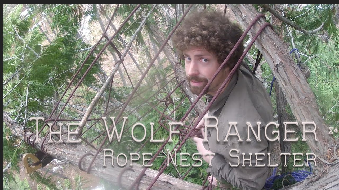 Climb a tree & build a rope nest with Daniel - YouTube