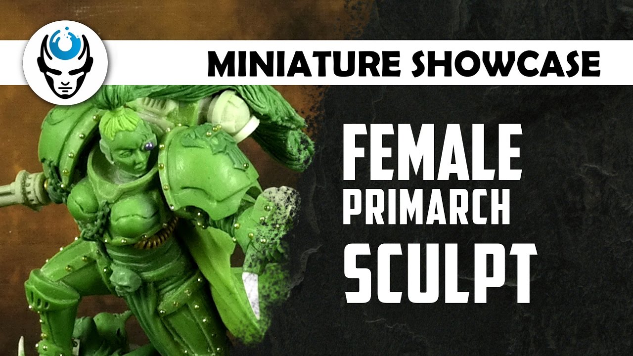 FEMALE PRIMARCH - SCULPTING SERVICE - 4K MINIATURE SHOWCASE - YouTube