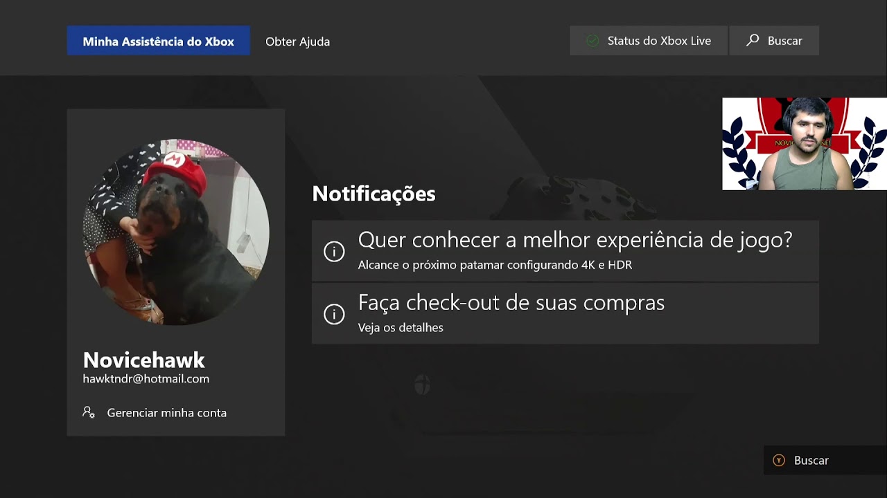 Como acessar a Assistência do xbox no console - YouTube