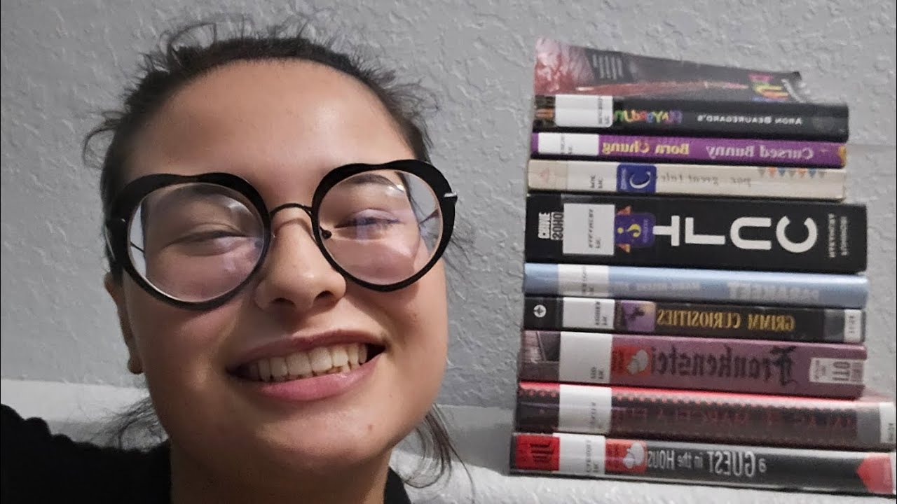 ASMR:Library📚Haul(Variety of Genres ️,Rambles about Representation🧏🏽‍♀️,Book Tapping📖 ...