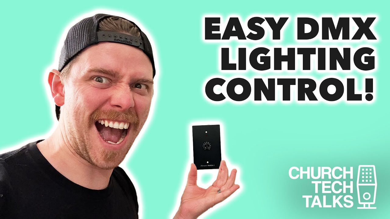 Easy To Use DMX Wall Dimmers | Springtree WallDim 1 - YouTube